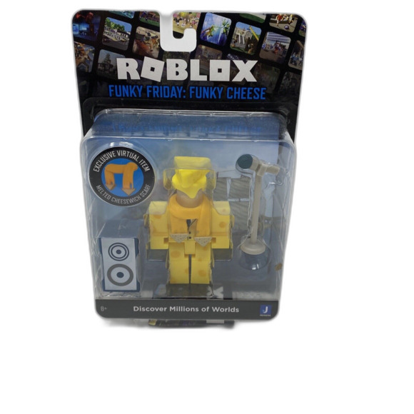Jazwares | Toys | Roblox Funky Friday Funky Cheese Figure Exclusive ...